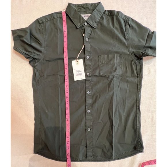 Linksoul | Shirts | Linksoul Button Down Short Sleeve Golf Mens Shirt Rainforest Green Ls229 ...